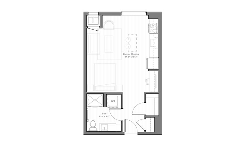 1-3 Bedroom & Studio Apartments | St Paul | Irvine Exchange